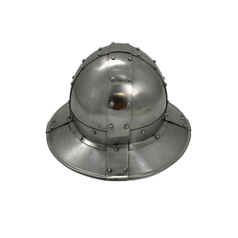 Medieval Kettle Hat Helmet Knight Replica Helmet Handmade Halloween ...