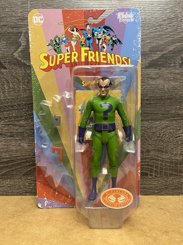 McFarlane Toys DC Retro Super Friends Riddler 6" Action Figure Red ...