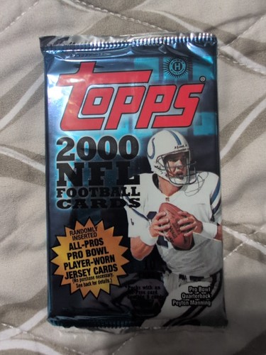 2000 TOPPS FOOTBALL CARD PACK-POSS ROOKIES AUTOS INSERTS + More! | eBay