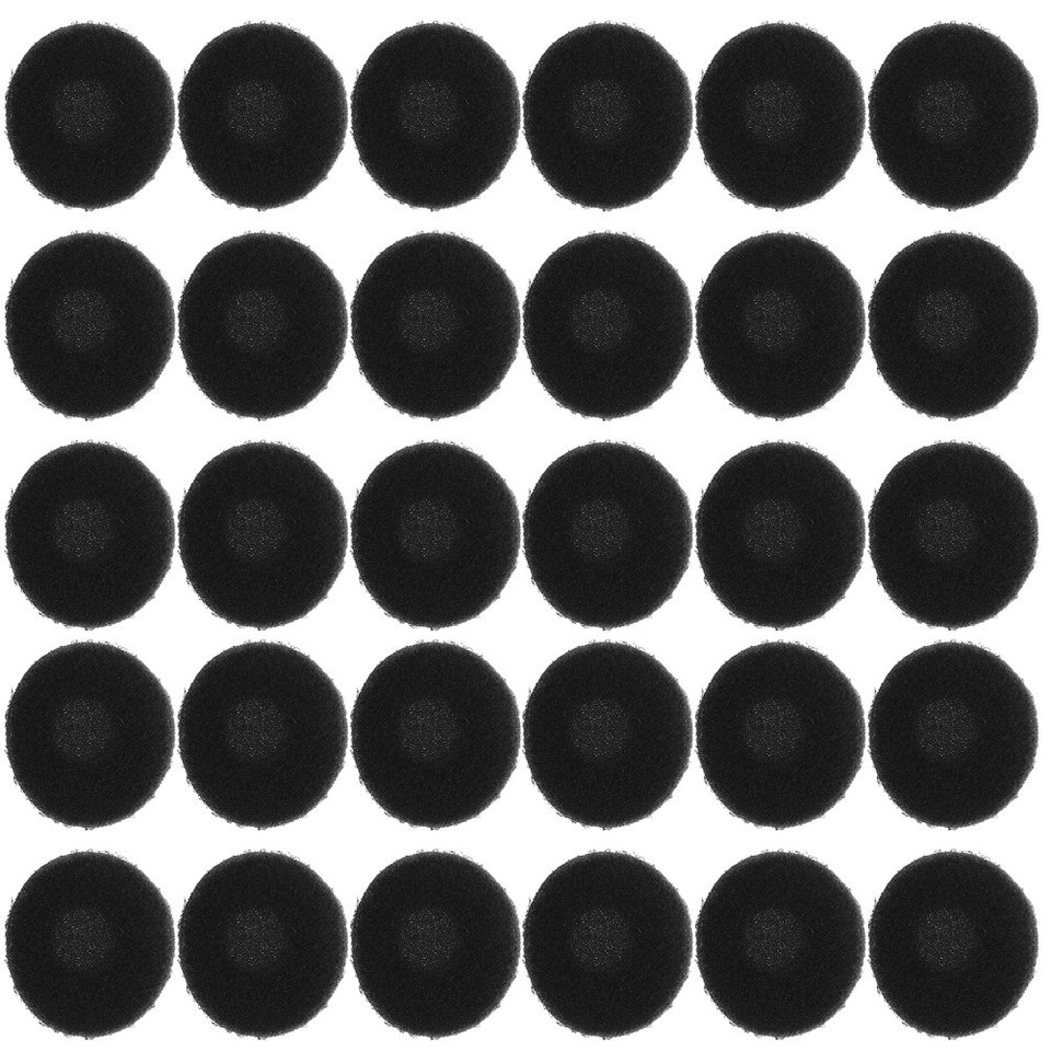 50pcs Earphone Pads Sponge Pad Sponge Ear Bud Pad Replacement Earbuds ...