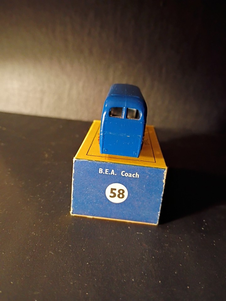 Matchbox #58A BEA COACH 1958 GPW VN/MINT Crisp Orig B5 Box | eBay