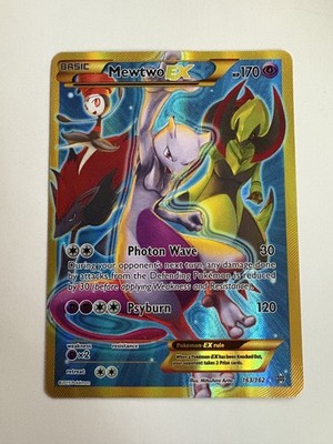Mewtwo EX (163 Secret Full Art) Secret Rare XY - BREAKthrough 163/162 ...