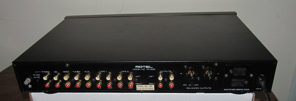 Rotel RC-995 Solid State Stereo Preamp (Works, READ LISTING!) | eBay