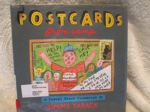 Postcards From Camp~Simms Taback~Hardcover~DJ~2011~Ex-Library Book | eBay