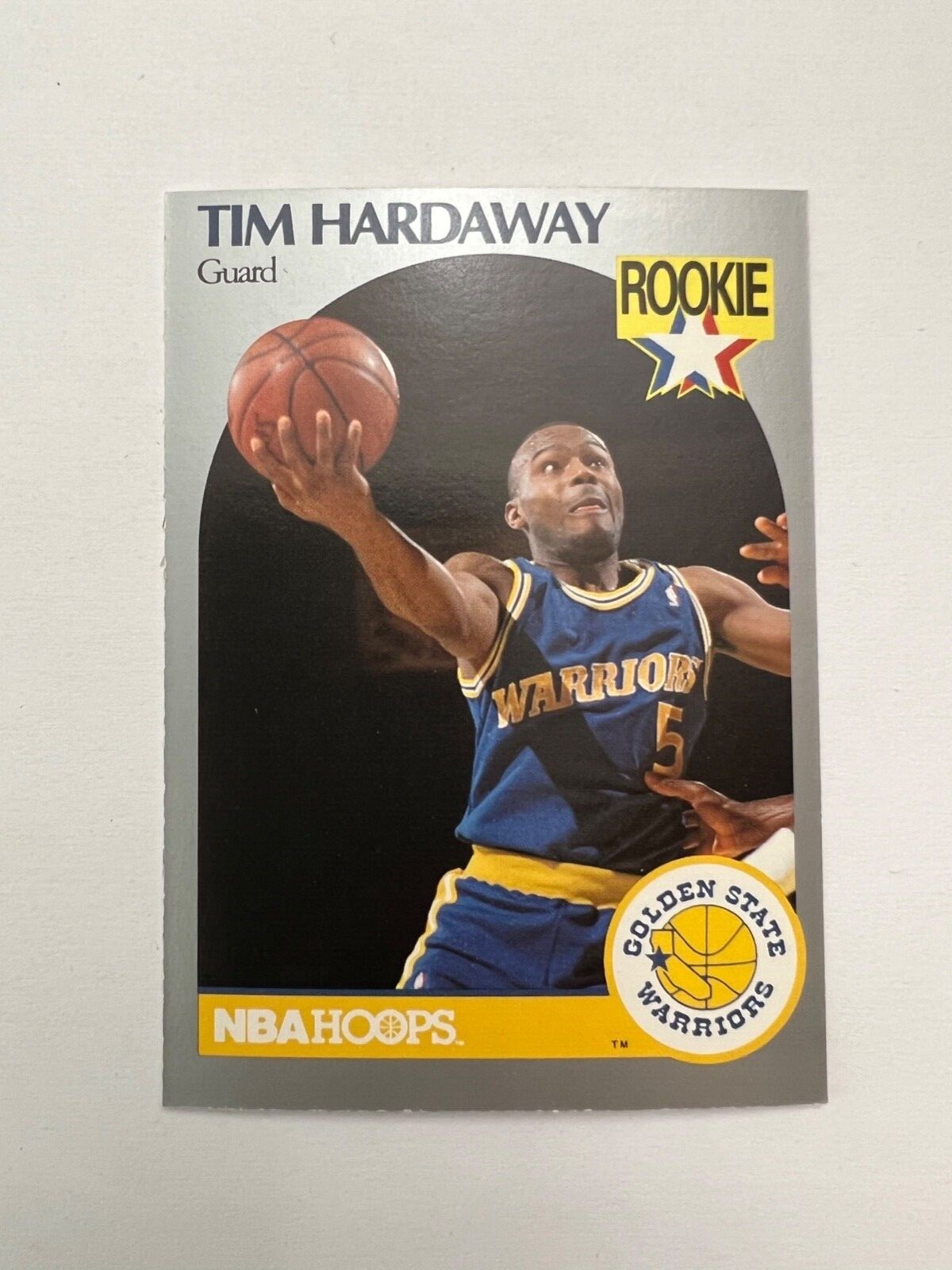 1990 NBA Hoops #113 TIM HARDAWAY Rookie Card MINT CONDITION | eBay