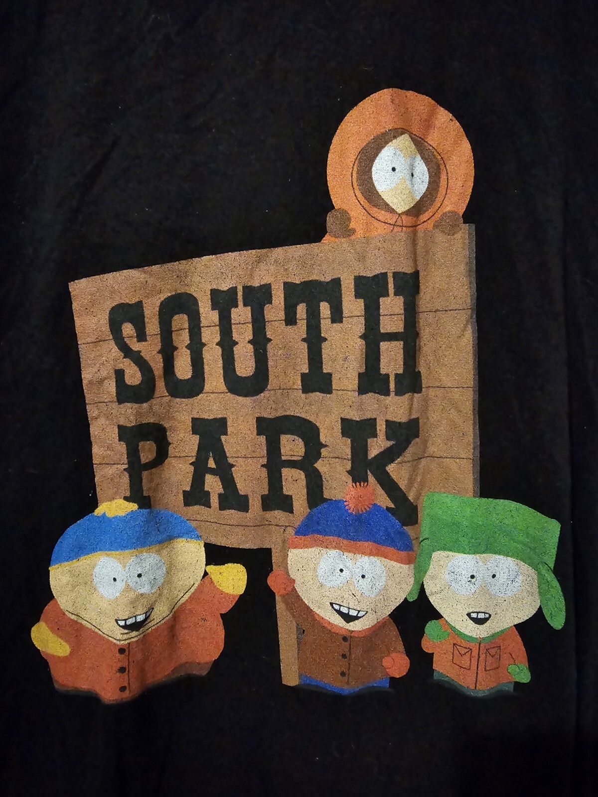 South Park Shirt Mens Size 2XL XXL Black Old | eBay