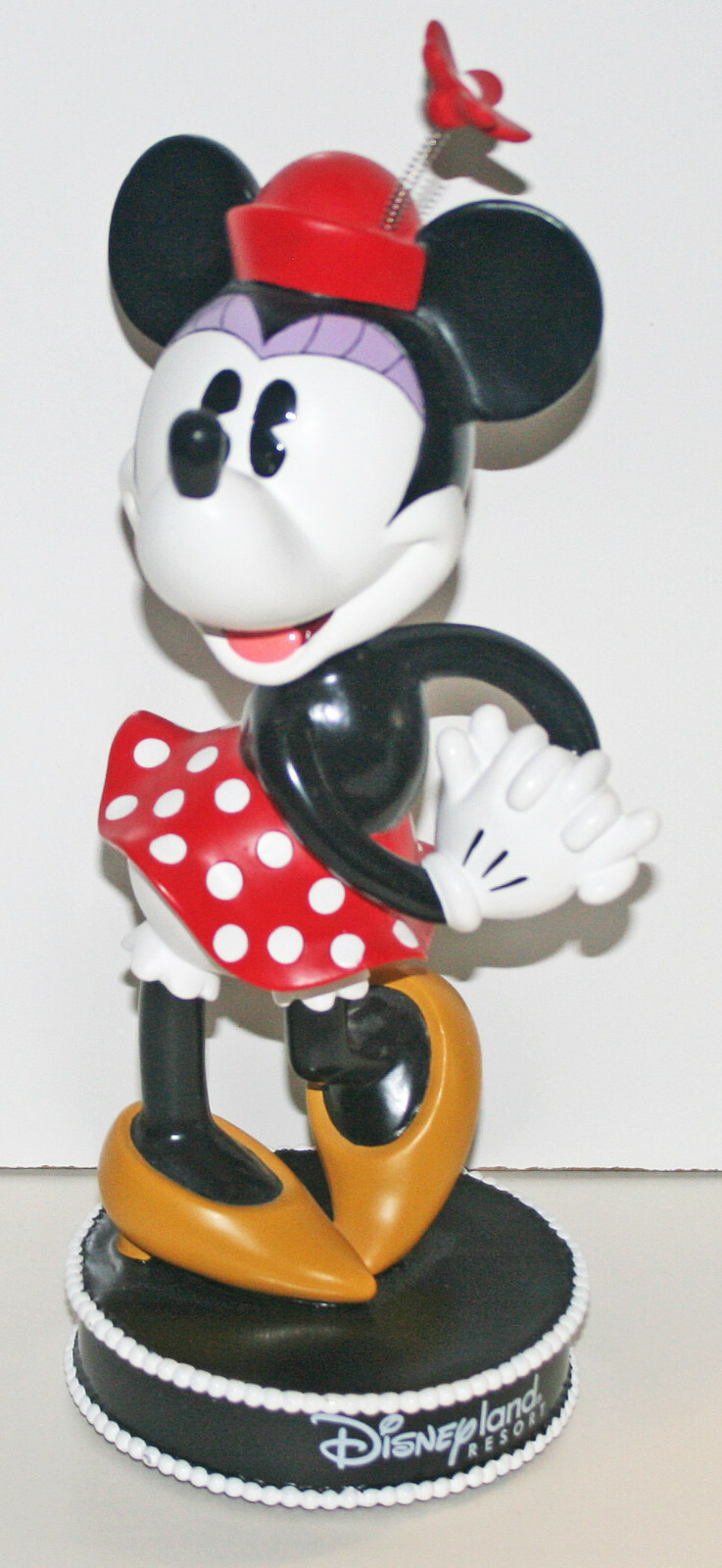 MINNIE MOUSE FIGURE 9" TALL VINTAGE BOBBLEHEAD BOBBLE HEAD DISNEYLAND ...