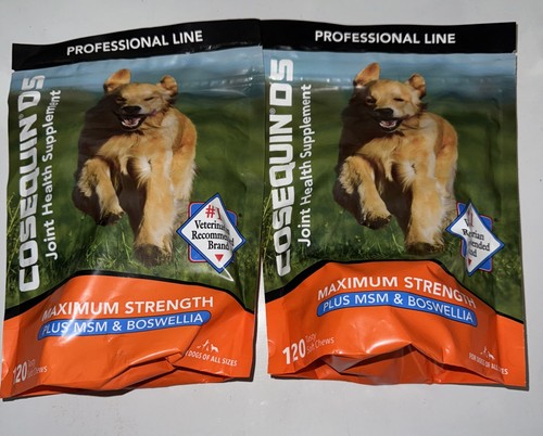 2X COSEQUIN DS MAXIMUM STRENGTH + MSM!! JOINT SUPPLEMENT(120x2=240)Exp ...