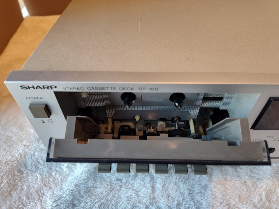 Sharp RT-100 Vintage Cassette Deck , Tested | eBay