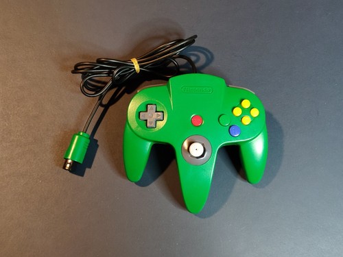 Official Nintendo 64 Green Controller Authentic OEM N64 Remote Original ...