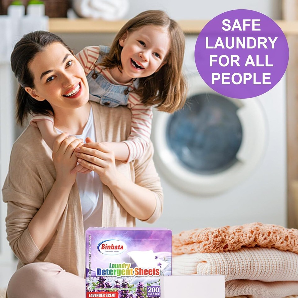 Laundry Detergent Sheets, 200 Loads Scarlet Encounter Scent (Select ...