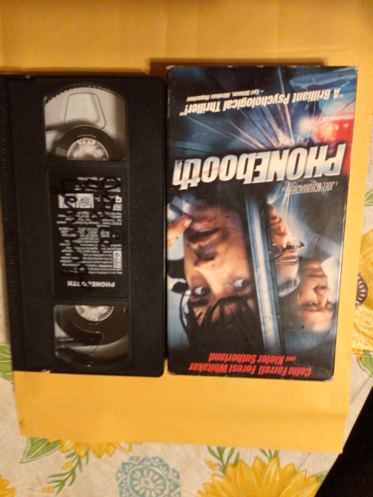 Phone booth (VHS,2003) Colin Ferrell, Forest Whitaker, Kiefer ...