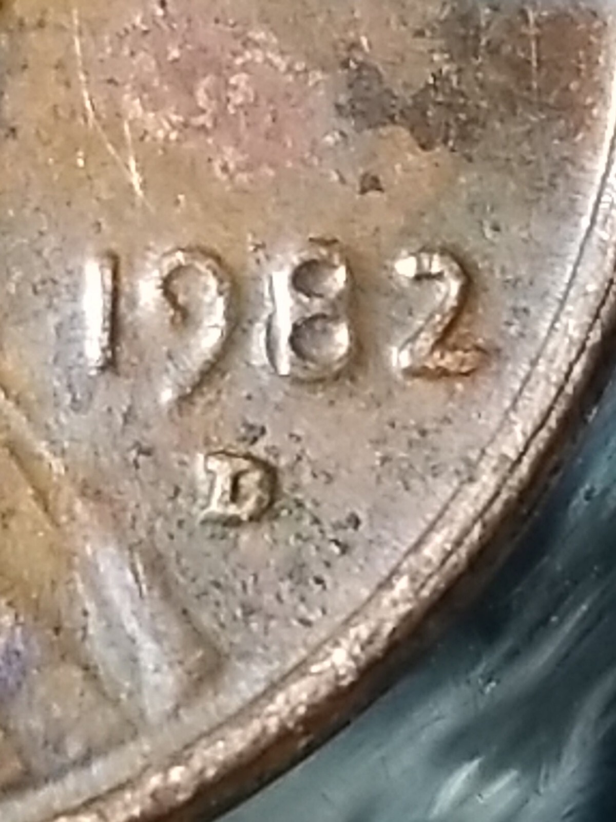 1982 d penny error,ddo | eBay