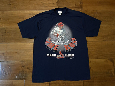 Vintage St Louis Cardinals Mark McGwire Smashing The Record Home Run T ...