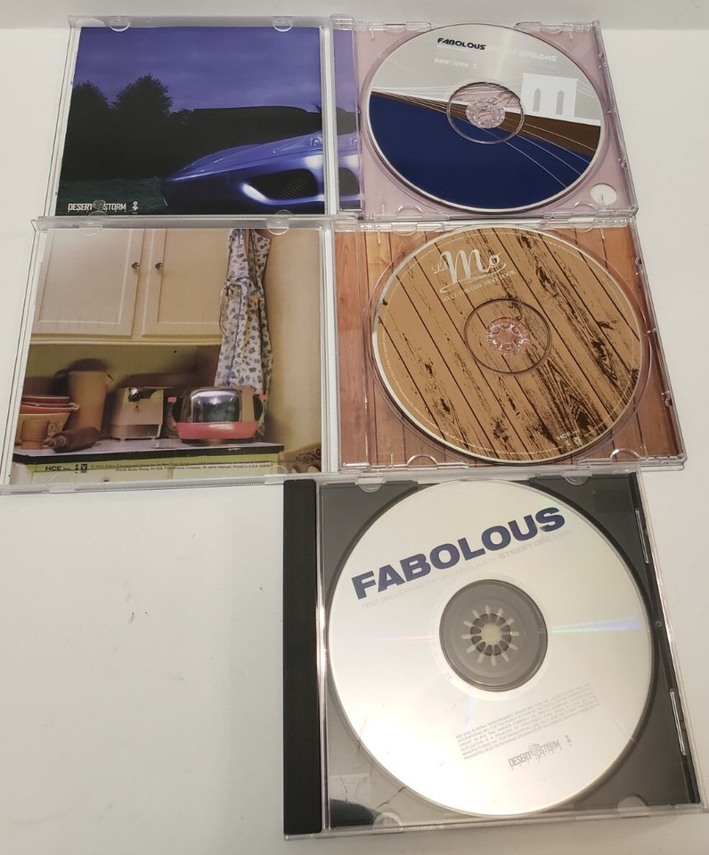 Fabolous Street Dreams PROMO CD 2003 Lil Mo This is My Party Radio ...