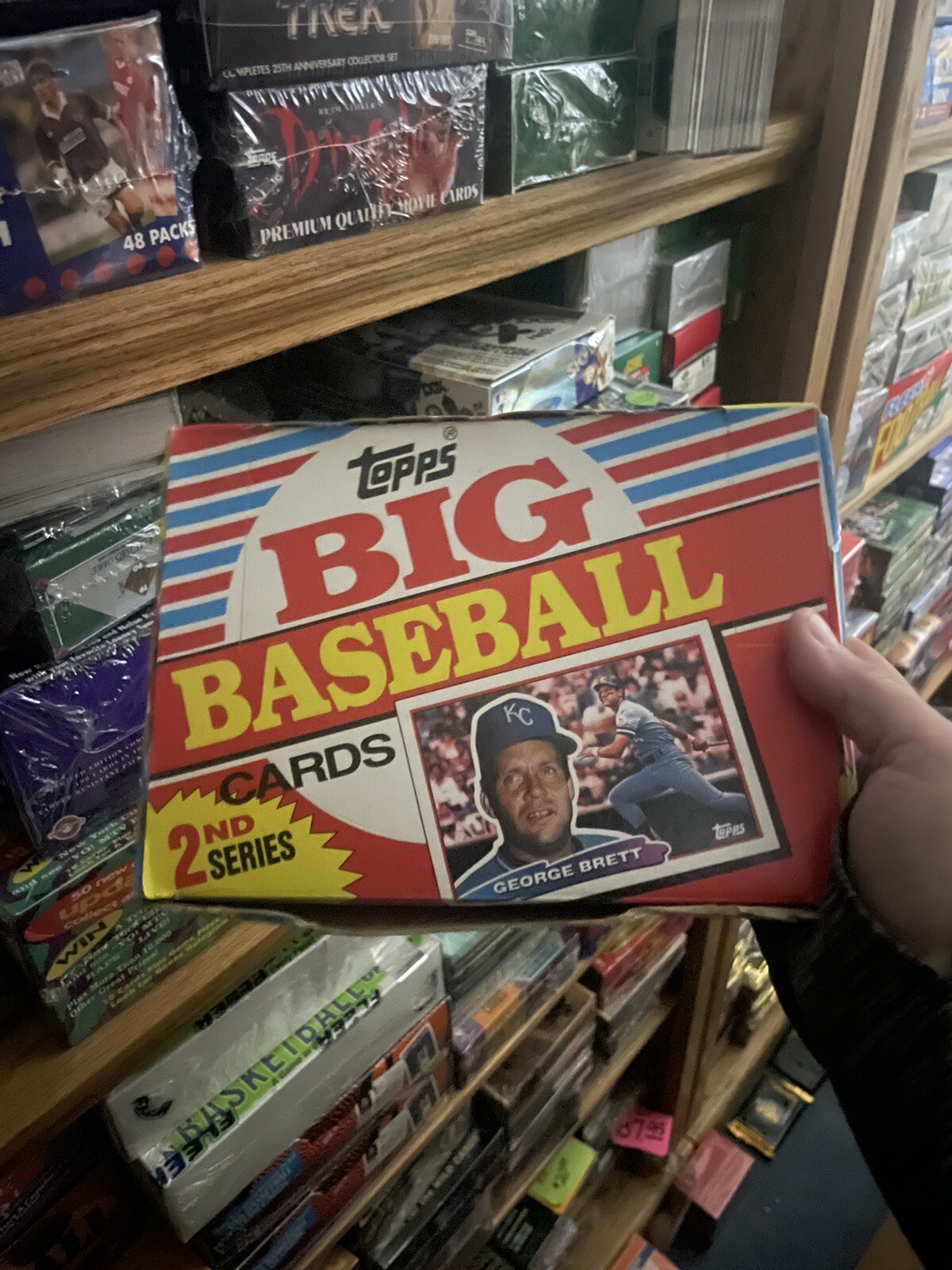 1988 Topps Big Baseball Cards 2nd Series Full Box of 36 Sealed Packs ...