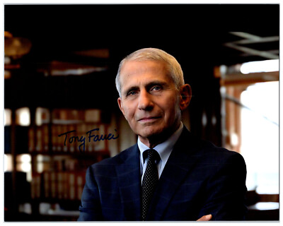 Dr. Anthony Fauci Covid 19 Scientist Hand Signed 8x10 Photo #1 | eBay