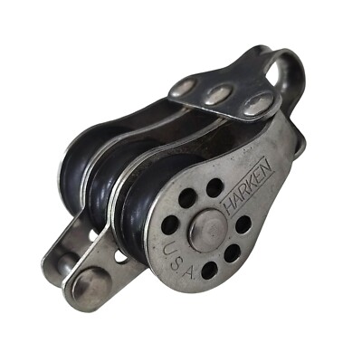 Harken 22mm Micro Block Triple Pulley With Becket For Sailing Dinghy ...