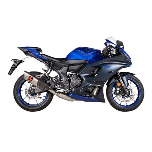 AKRAPOVIC TITANIUM RACING LINE EXHAUST SYSTEM YAMAHA 2022-2025 YZF-R7 ...