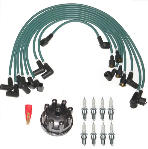 Triumph Stag Silicone HT / Ignition leads & Distributor Cap & Rotor Arm ...
