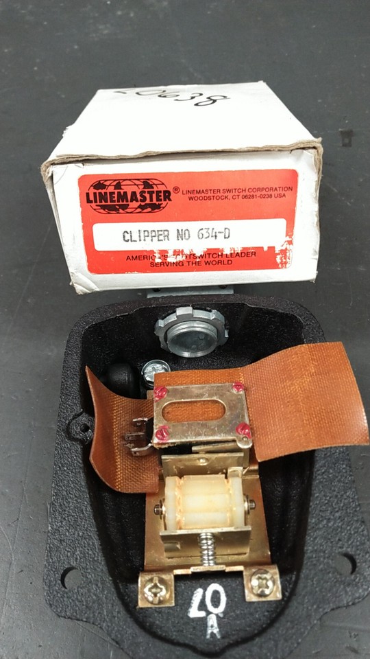 LINEMASTER CLIPPER 634-D FOOT SWITCH | eBay