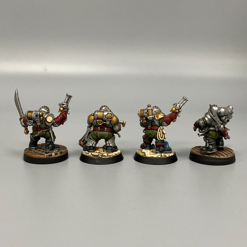 ARKANAUT COMPANY THUNDRIK'S PROFITEERS PAINTED WARHAMMER KHARADRON ...
