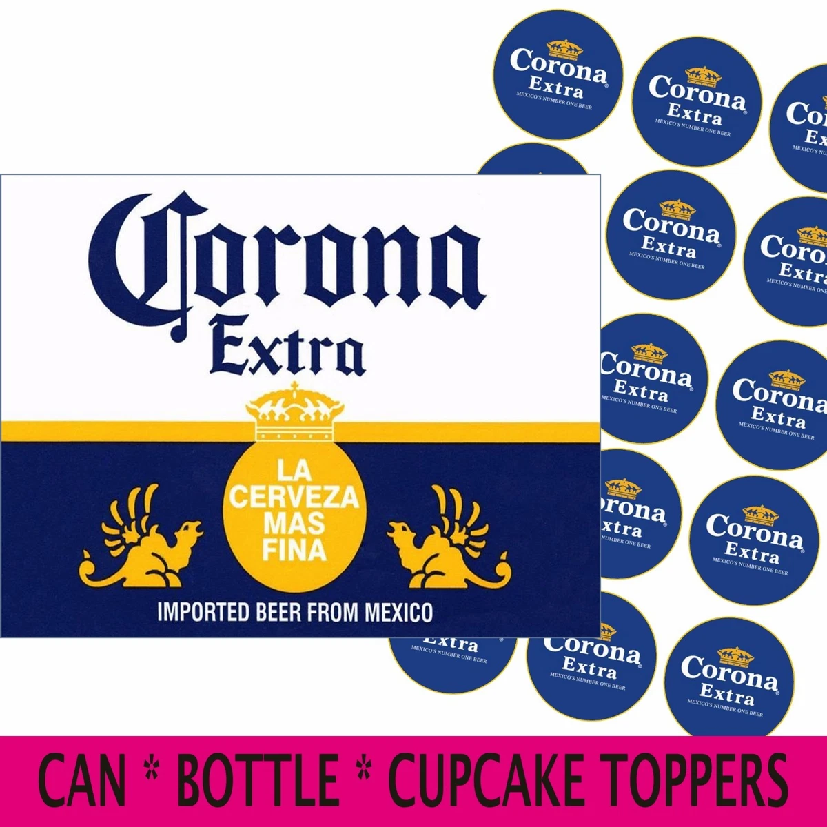 Corona Extra Bottle Label