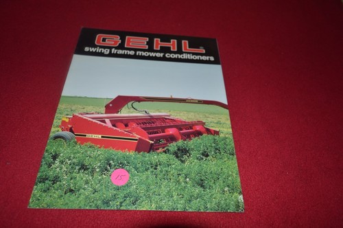 Gehl 2240 2270 Haybine Mower Conditioner Dealer's Brochure AMIL9 | eBay
