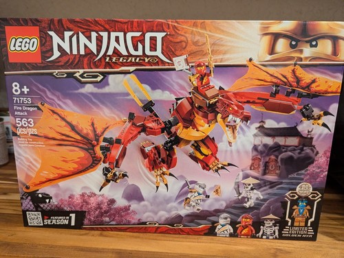 LEGO Ninjago Legacy 71753: Fire Dragon Attack (Brand New / Sealed ...