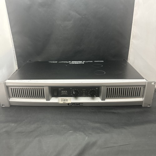 QSC GX3 2-Channel 300 Watt Professional Rack Mountable Power Amplifier ...
