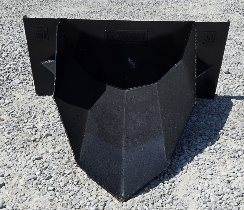 Proworks Tree Spade Stump Shovel Bucket Attachment Fits Skid Steer ...