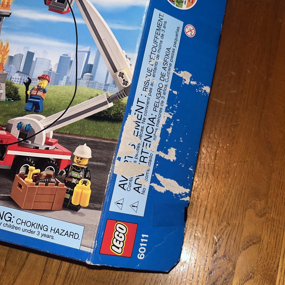 LEGO CITY: Fire Utility Truck (60111 Box Only. No Legos Included ...