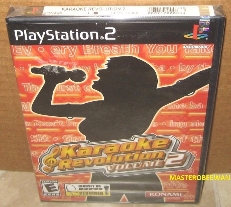 Karaoke Revolution Volume 2 (Sony PlayStation 2, 2004) for sale online ...