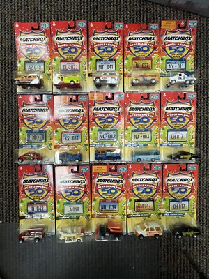 Matchbox Across America 50th Birthday Series YOU PICK FREE SHIP if you ...