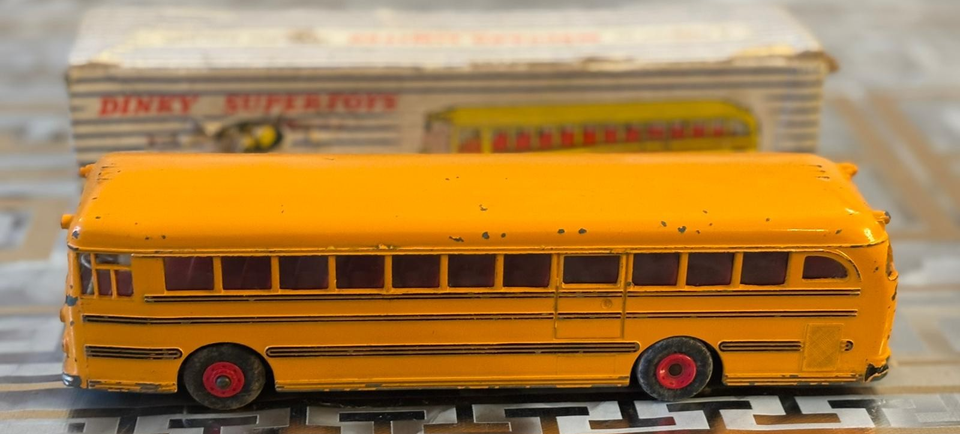 Dinky 949 Wayne School Bus In Box - Vintage | eBay UK