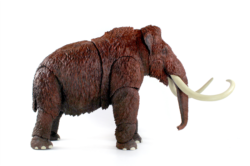 Beasts of the Mesozoic 1:18 Woolly Mammoth (Mammuthus primigenius ...