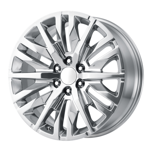 22x9 Performance Replicas PR198 Polished Wheel 6x5.5 (28mm ...