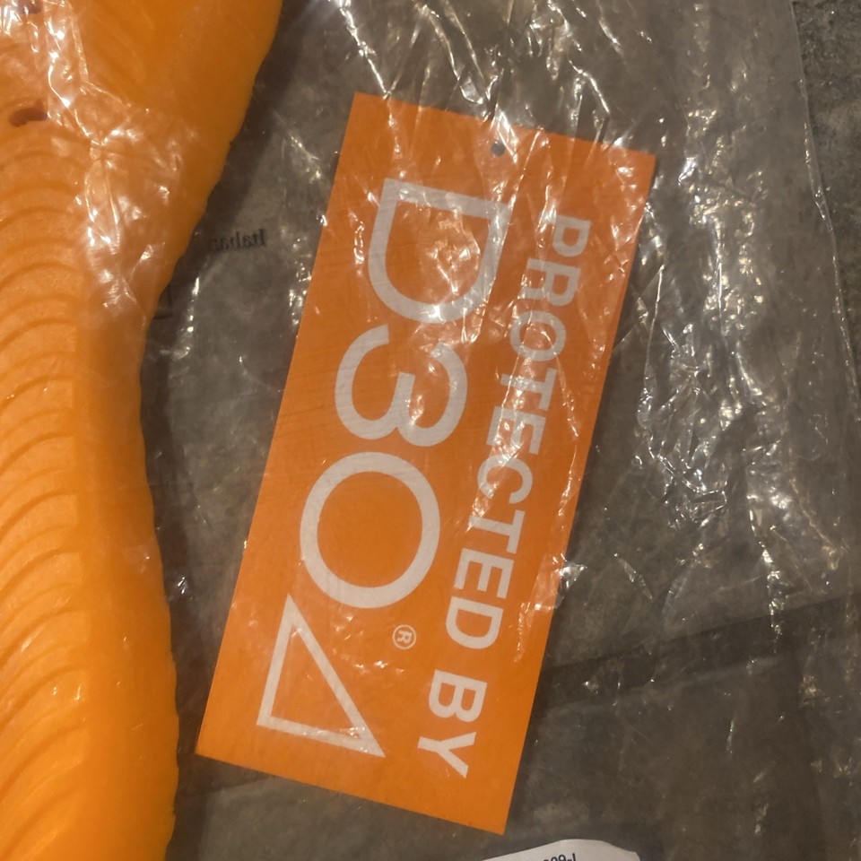 Fox Racing D3O Neck Brace Compatible L2 Back Insert Orange | eBay