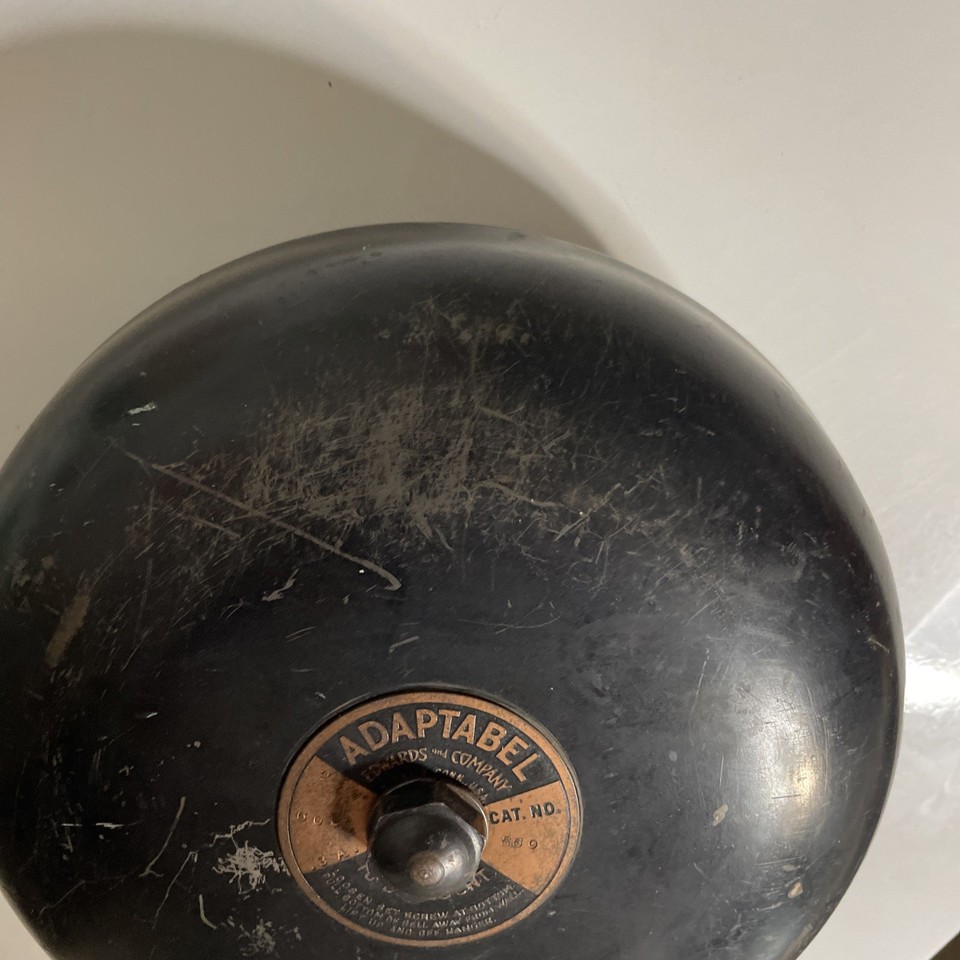 Vintage Edwards Adaptabel No. 560, Electric Alarm Bell, Not Tested | eBay