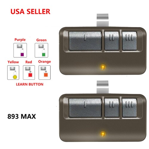 Universal 893MAX G953EV-P2 Remote for Liftmaster Genie Linear Garage ...
