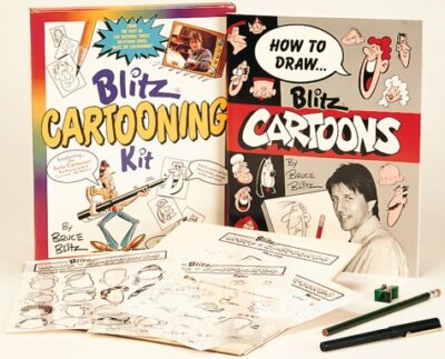 Blitz® Cartooning Kit by Bruce Blitz (1991, Paperback) 9781561380114| eBay