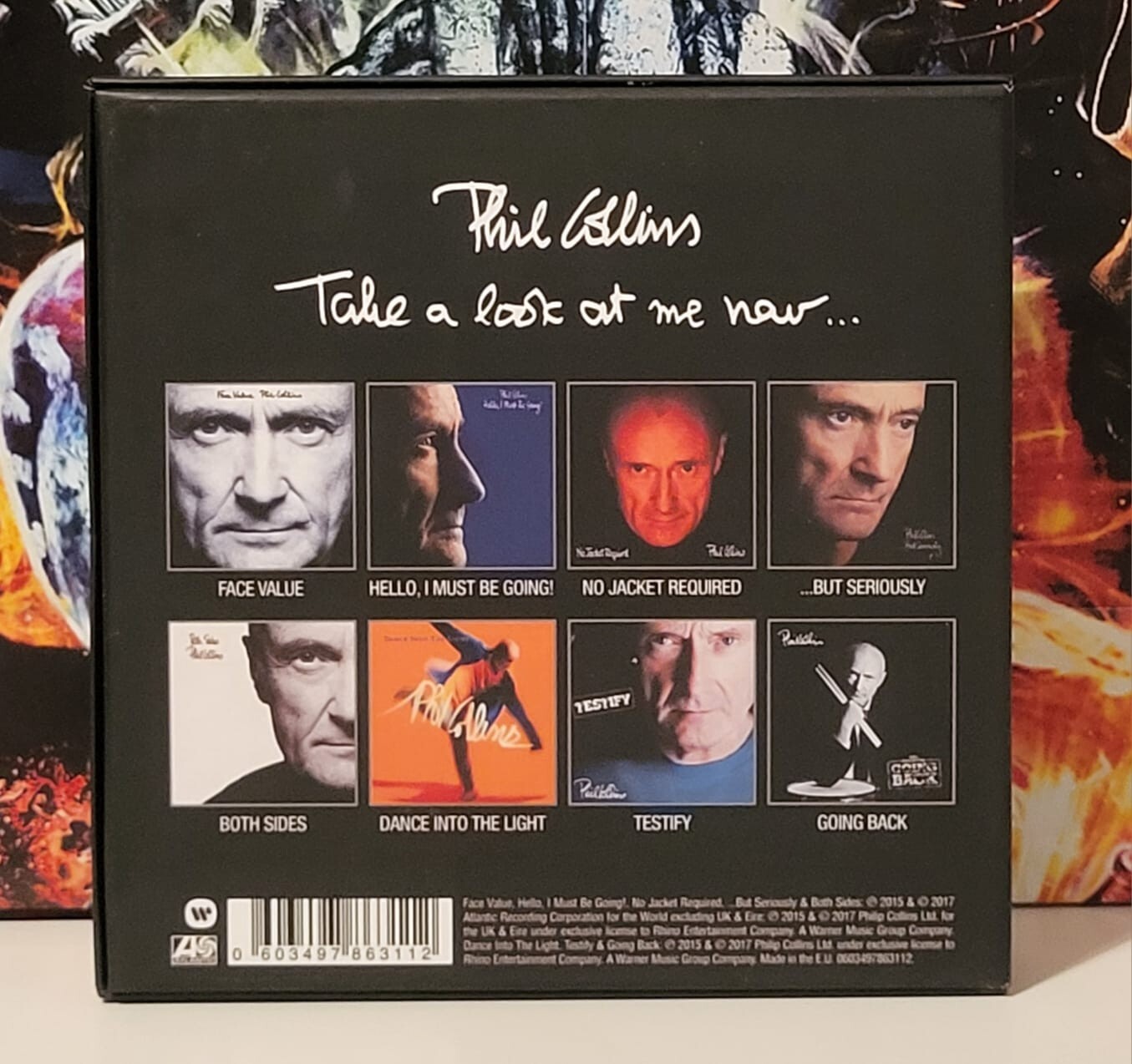 PHIL COLLINS : Take A Look At Me Now Complete 8CD Studio Collection ...