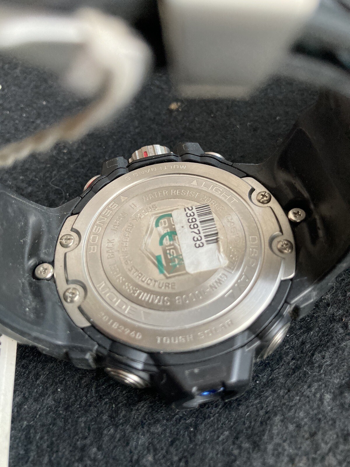 Casio G-shock GWN-1000B-1BER Neobrite Watch for sale online | eBay