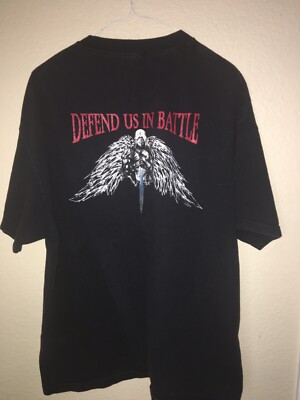 defend us in battle men’s t-shirt SZ 2XL alstyle | eBay