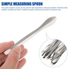 12Pcs Stainless Steel Measuring Spoon for Lab Sampling and Measurement ...