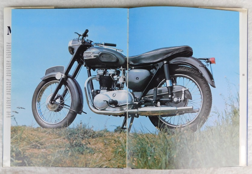1950S BRITISH MOTORCYCLE BOOK VINCENT ARIEL BSA AJS TRIUMPH RUDGE ...