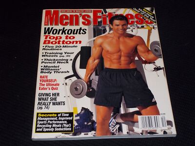 1997 DECEMBER MEN'S FITNESS MAGAZINE - WORKOUT TOP TO BOTTOM FRONT ...