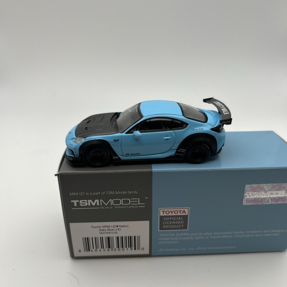 Mini GT Toyota GR86 Liberty Walk Baby Blue | eBay