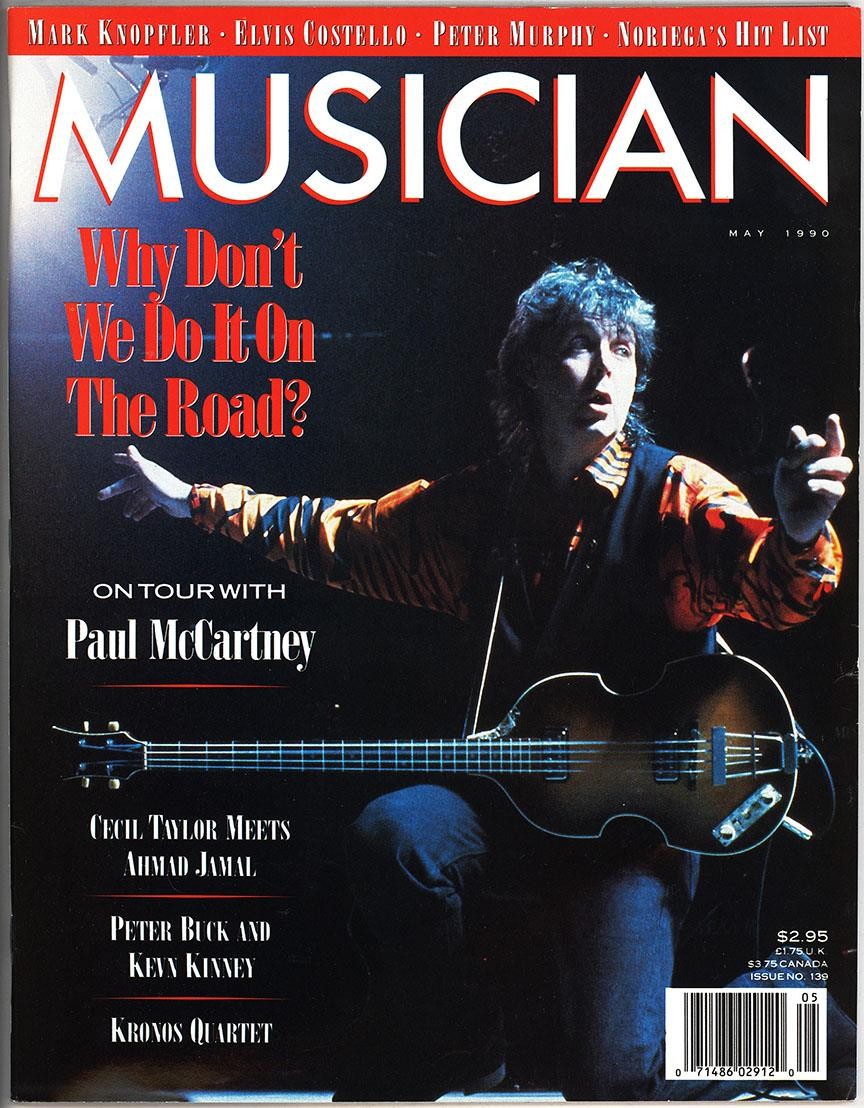 Musician Mag 139 Paul McCartney Beatles Mark Knopfler Elvis Costello 3/ ...