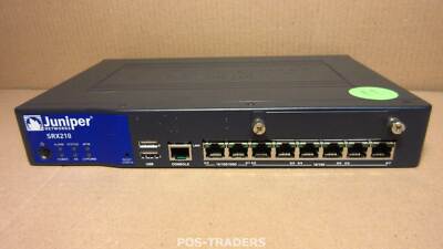 Juniper Networks SRX210HE SRX 210 services gateway 2x GE + 6x FE srx210 ...